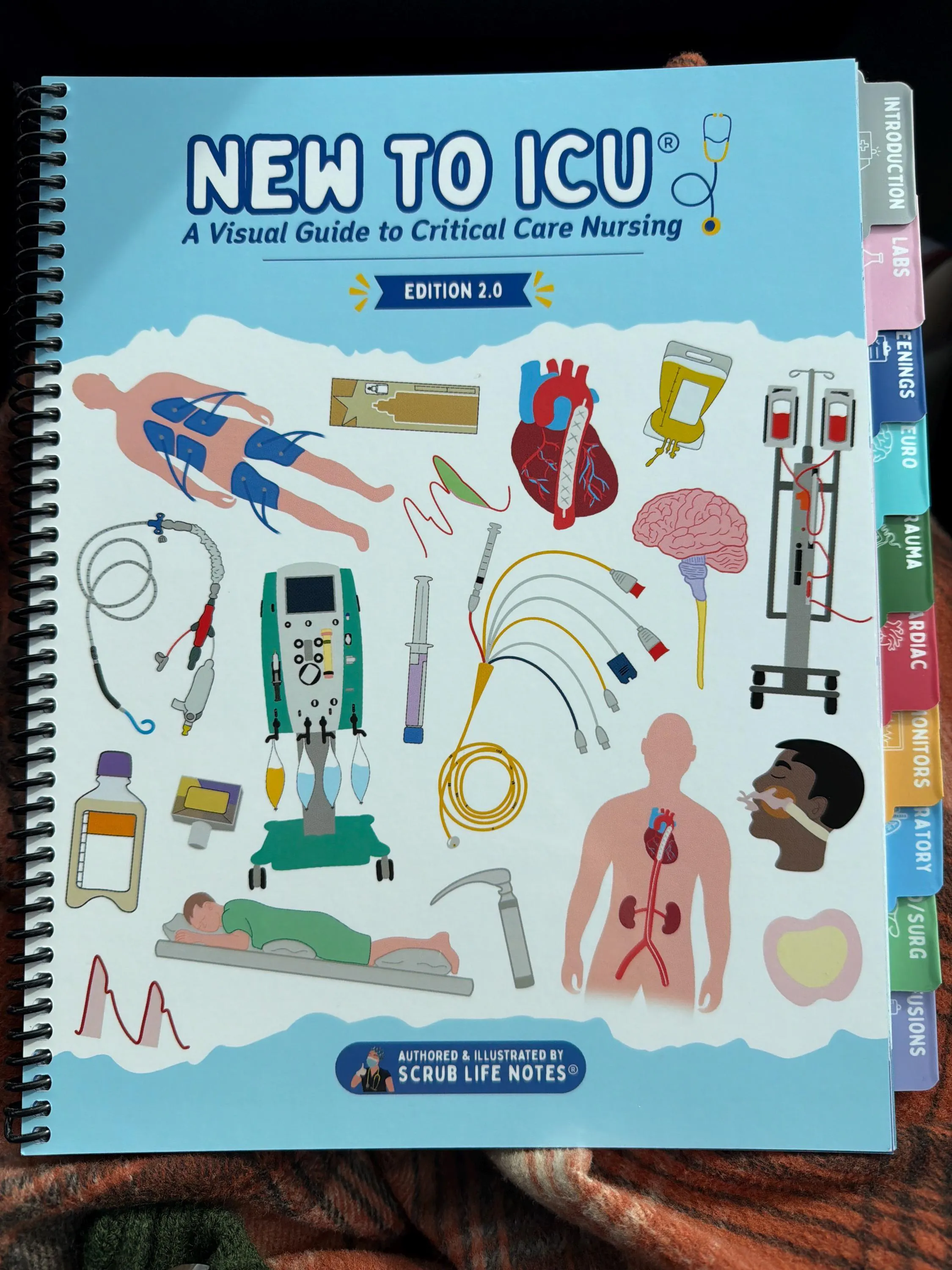 New to ICU® 2.0: A Visual Guide to Critical Care Nursing – ScrubLifeNotes