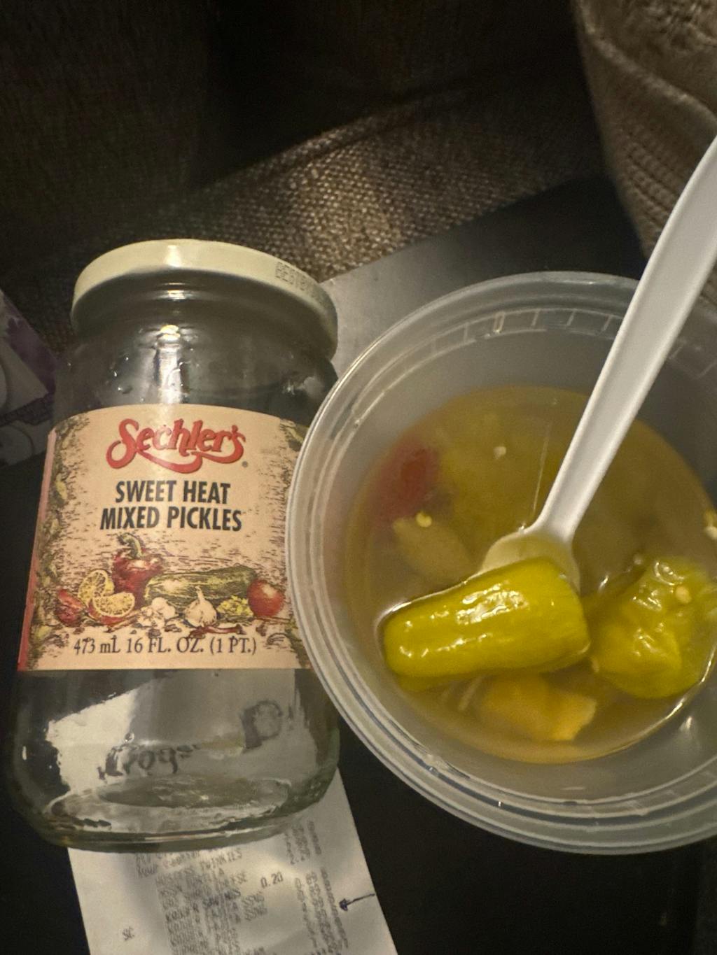 16oz Candied Sweet Mix Pickles – Sechlers Pickles