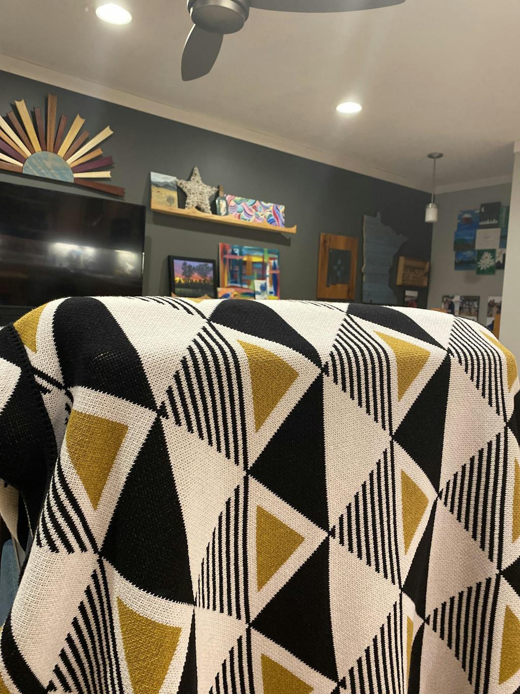 Envie Recycled Cotton Throw Blanket | Seek & Swoon | Eco-Friendly ...