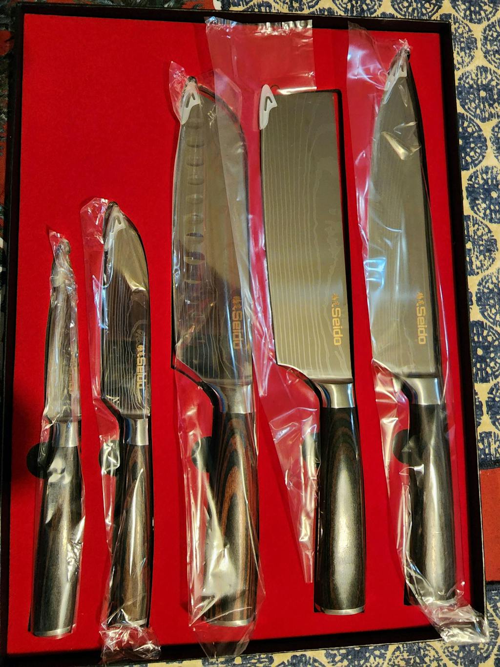8-Piece Japanese Master Chef Knife Set | Seido Knives