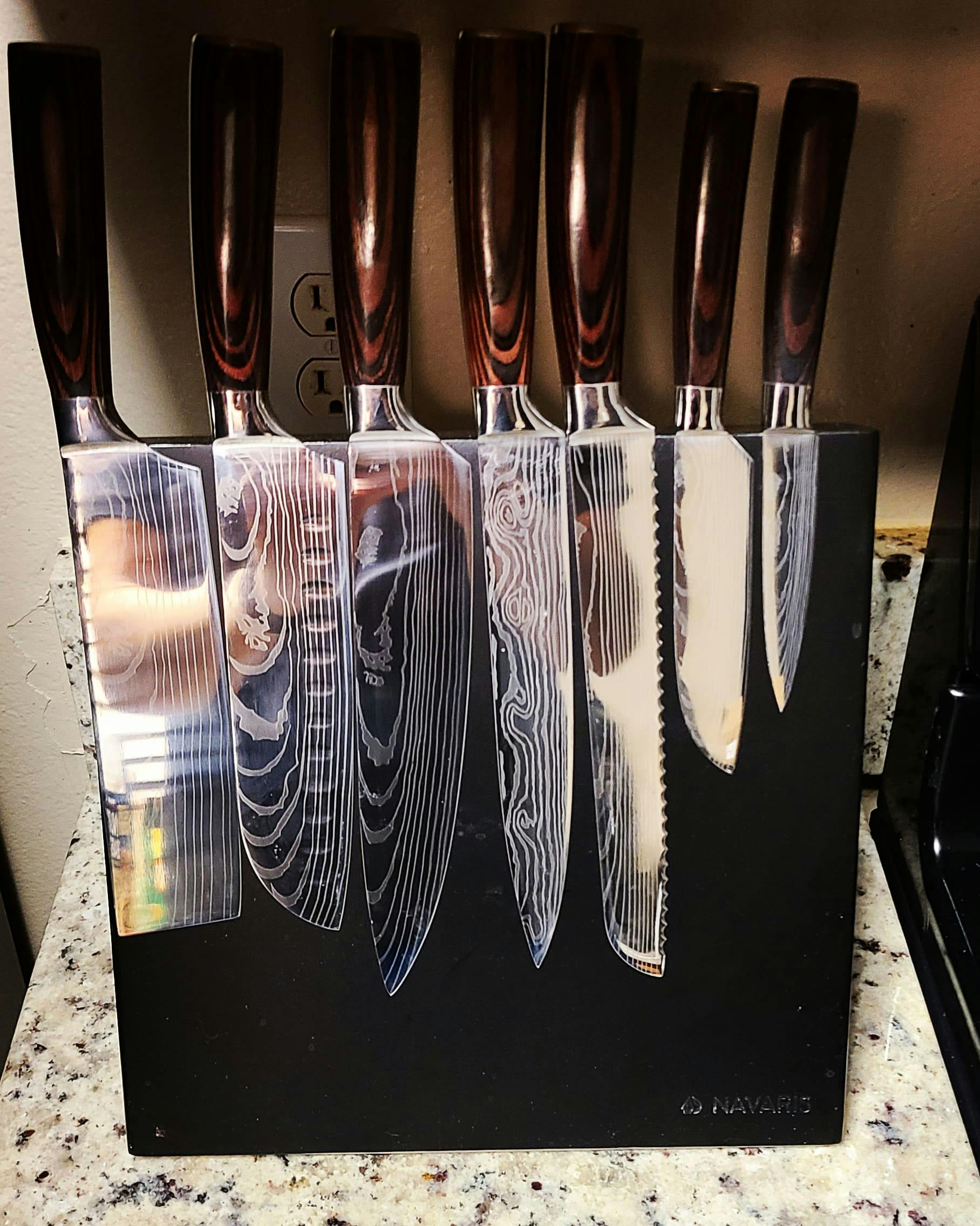 SEIDO Japanese Master Chef Knife Set | 8-Piece Professional Knife Set ...