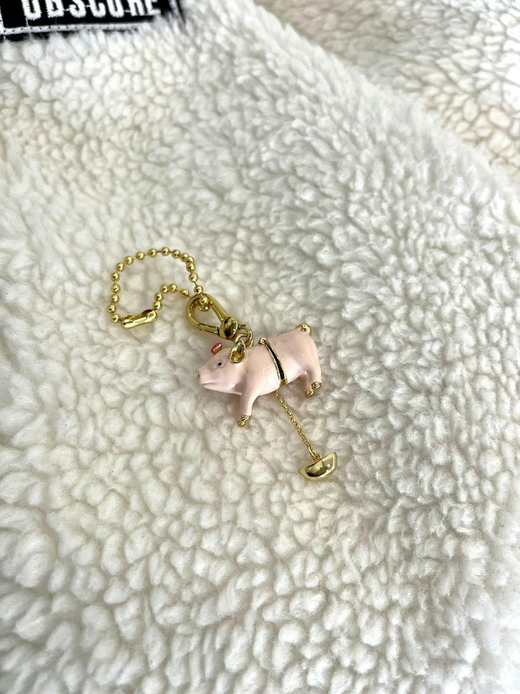 Selenichast Pink Pig Pendant Necklace, Pig Necklace, Animal Necklace ...