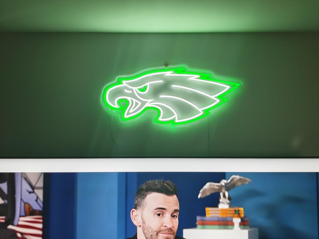 LED Neon Sign - Philadelphia Eagles Large – Self Signs