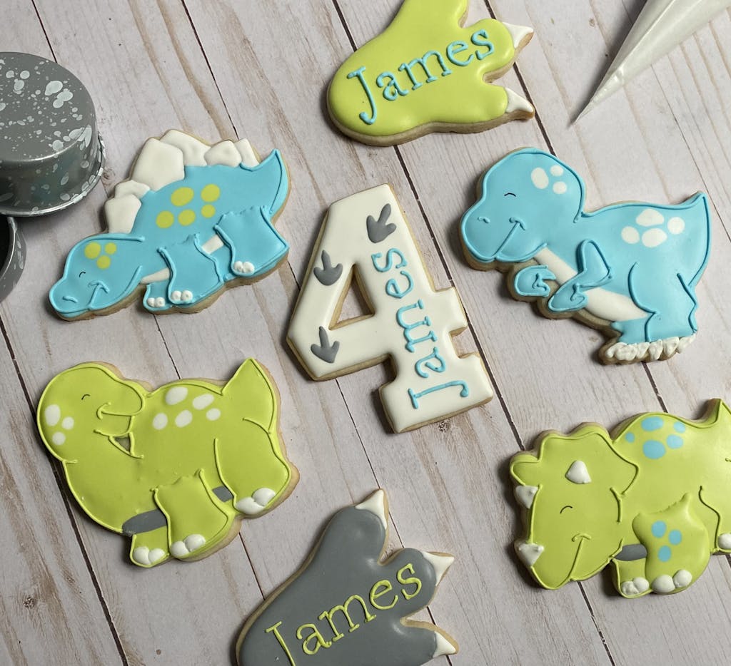 Dinosaur Cookie Cutter Set | Semi Sweet Designs