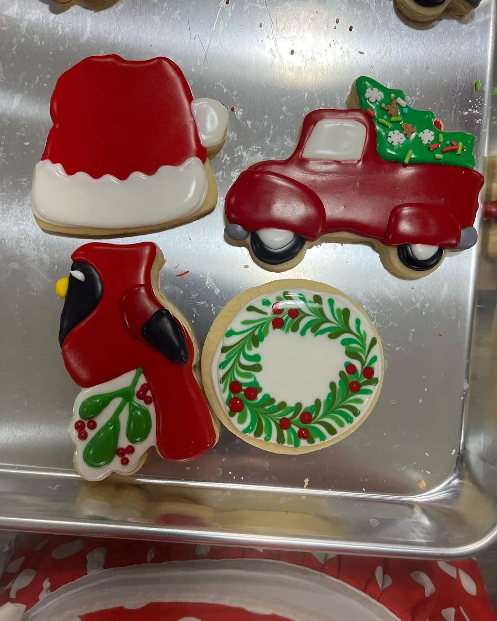 Stackable Christmas Tree Cookie Cutter Set