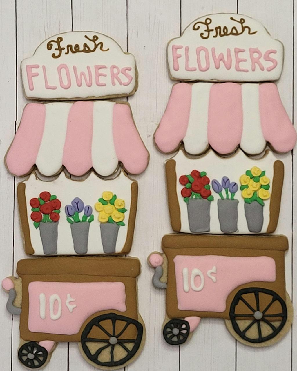 Stackable Vendor Cart Cookie Cutter Set