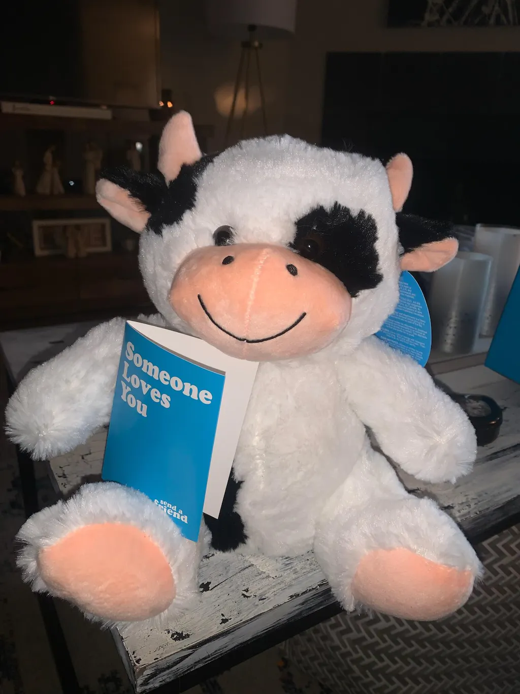 Cooper the Cow Stuffed Animal Care Package - SendAFriend