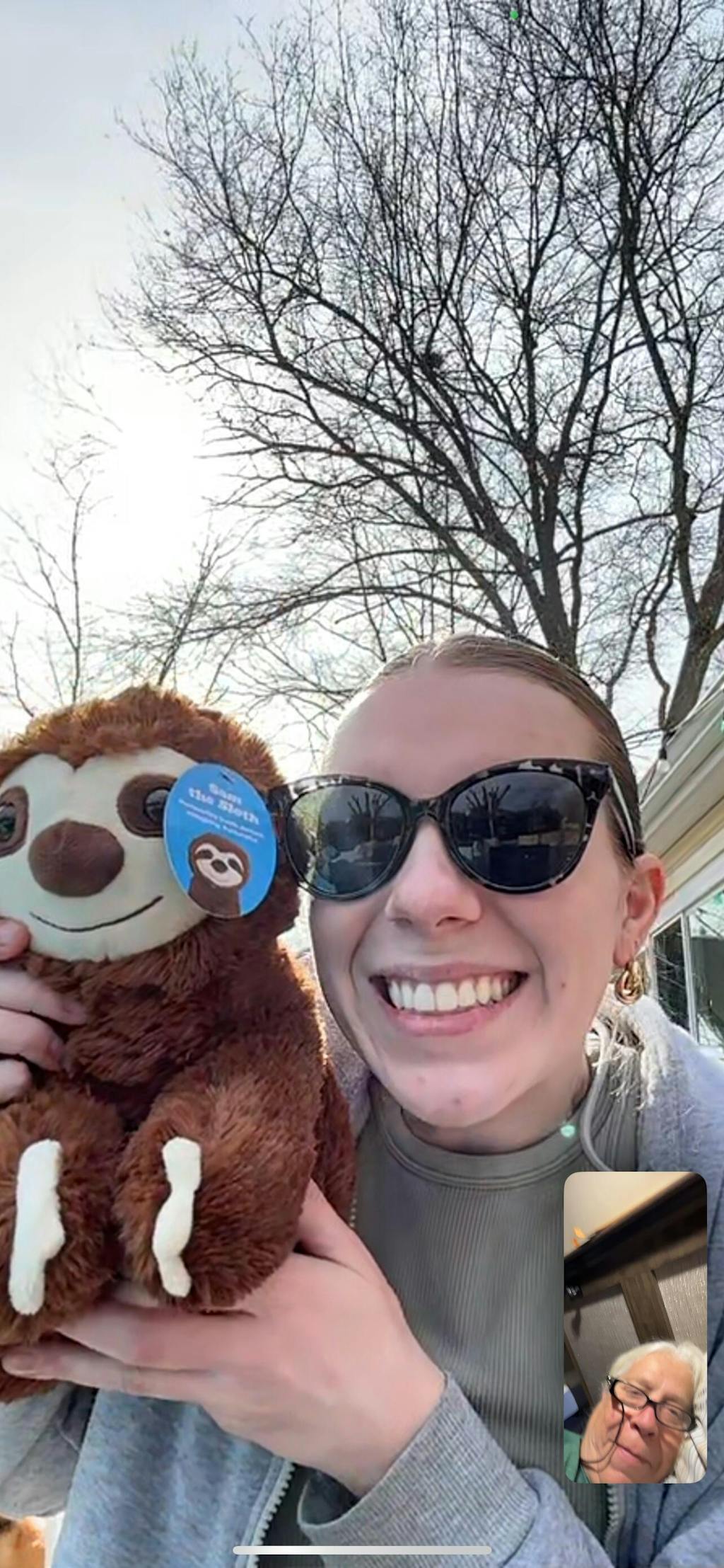 Sam the Sloth Stuffed Animal Care Package - SendAFriend
