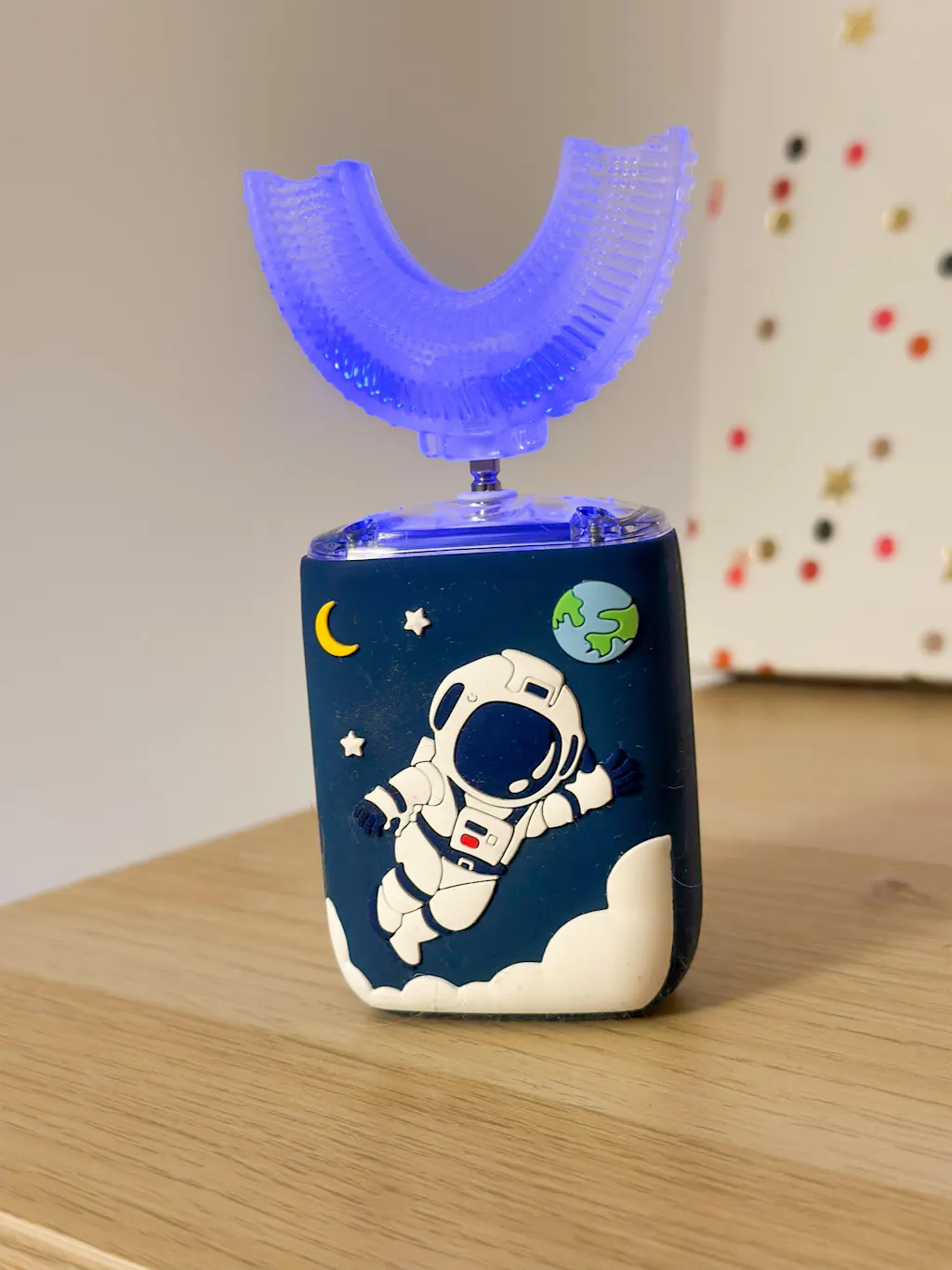 360° U-Shaped Toothbrush for Ages 3–15 – Dino & Galaxy Collection ...