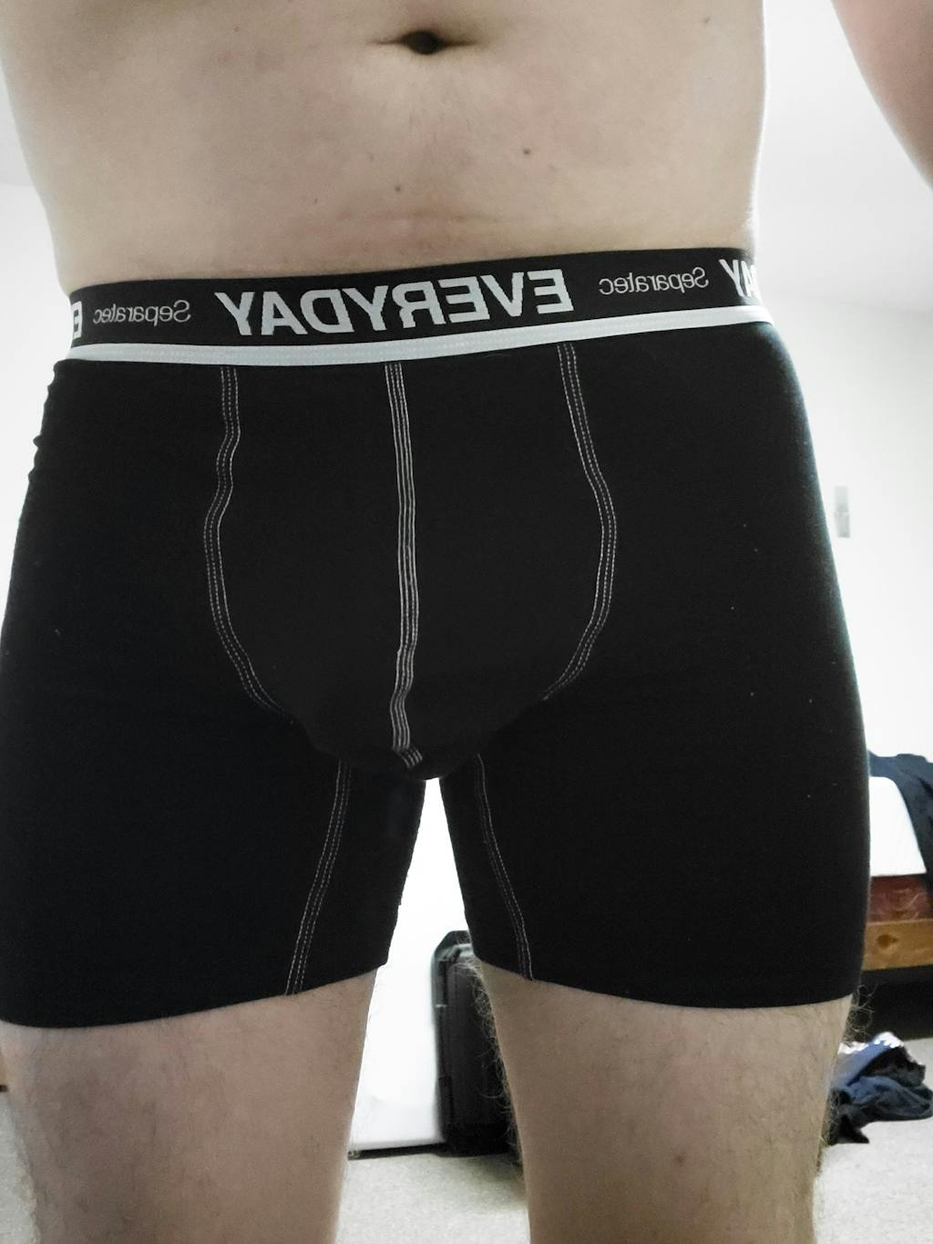 Separatec Basic Bamboo Rayon Men's Boxer Briefs Dual Pouch Underwear