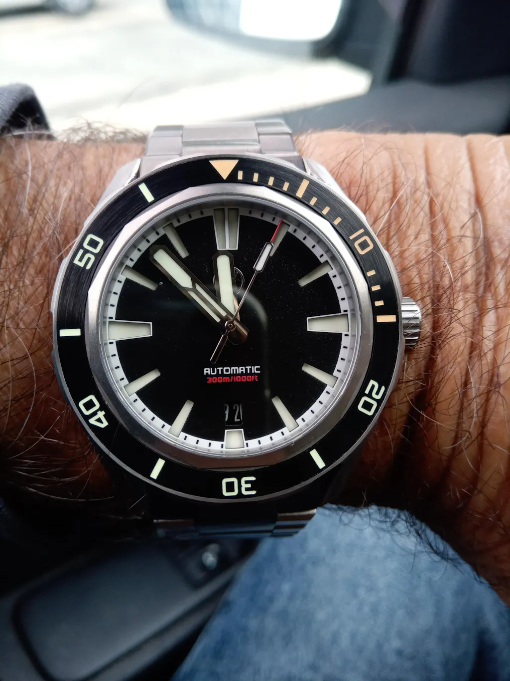 Zelos Swordfish TI 42mm Calypso Orange (Pre-owned) - SeriousWatches.com