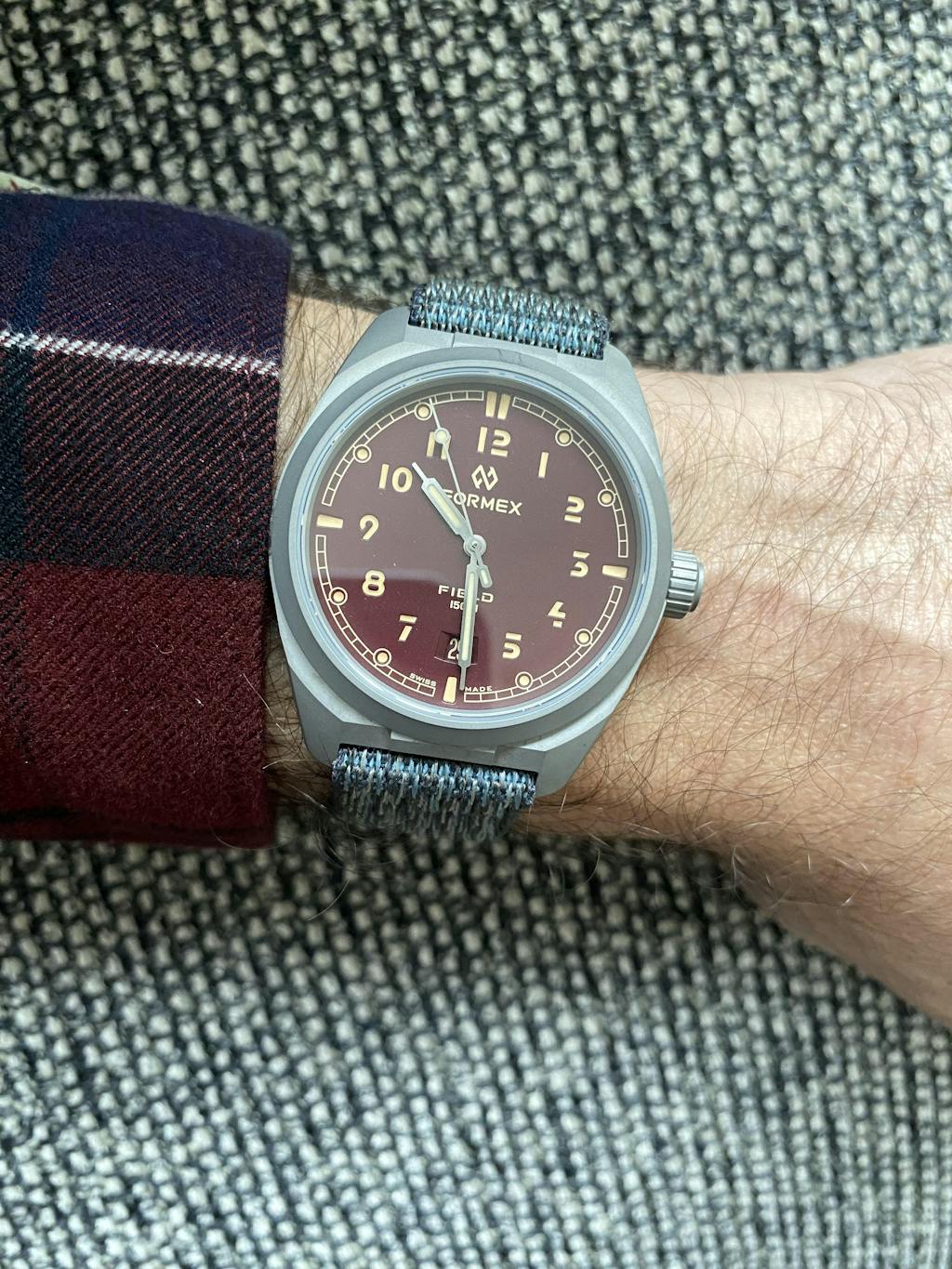 Formex Field Mahogany Red - SeriousWatches.com