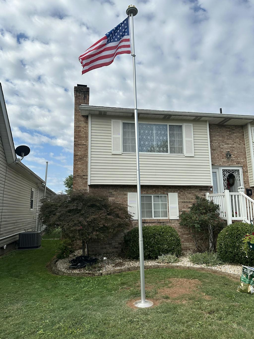 20' or 25' Delta TELESCOPING Flagpole "Freedom Edition" (Black ...