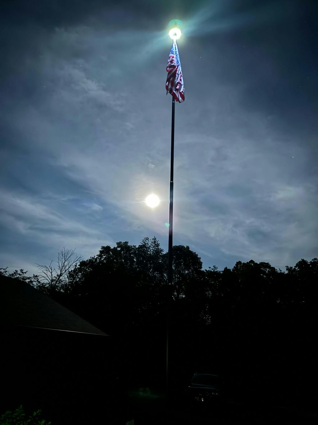 30' Delta SECTIONAL Flagpole "Freedom Edition" (Black) – Service First ...