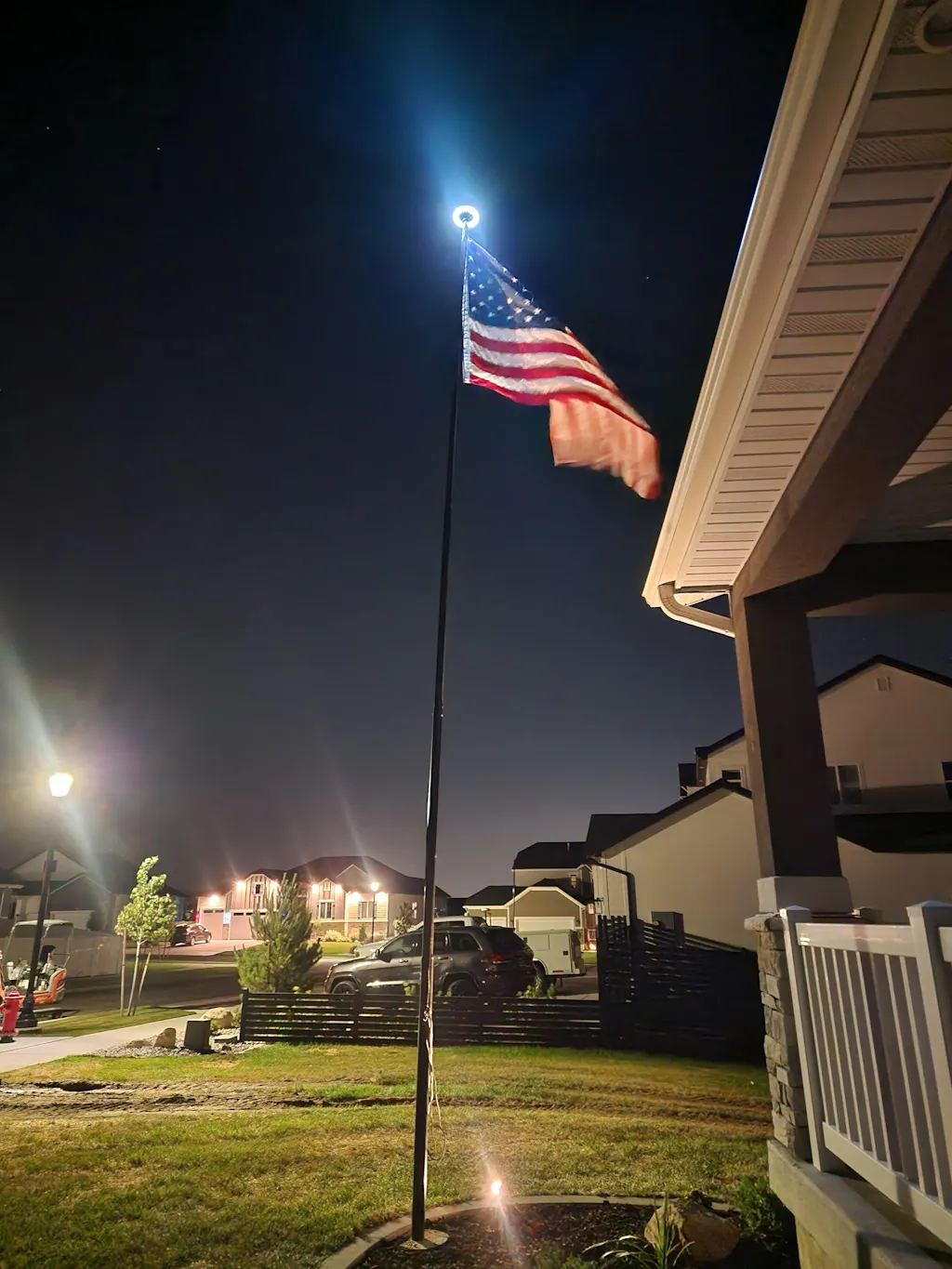 20' or 25' Delta TELESCOPING Flagpole "Freedom Edition" (Black ...