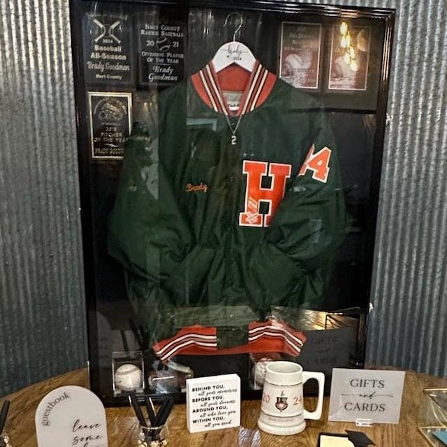 Extra Deep Jersey Display Case Cabinet Shadowbox