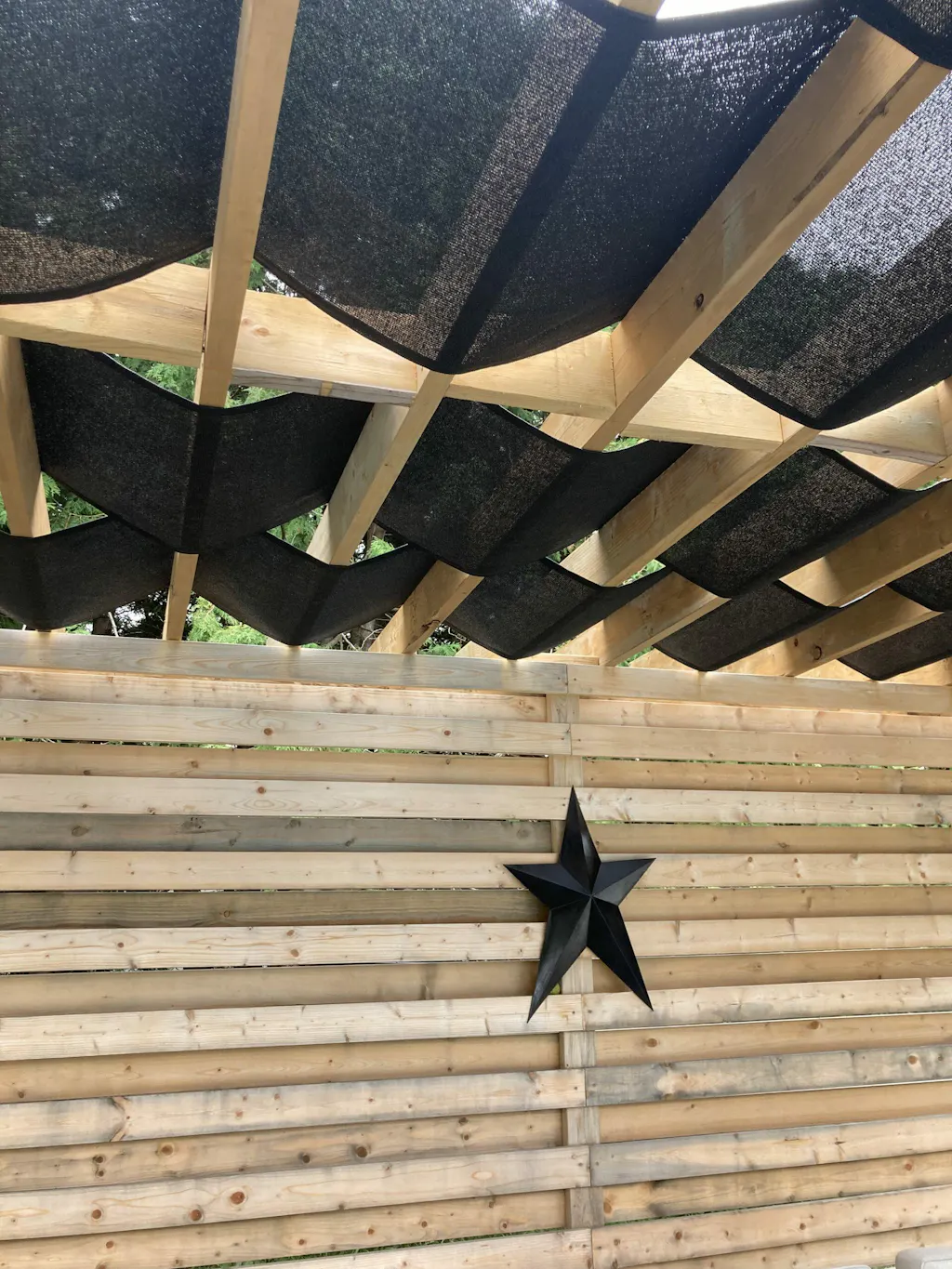 Custom Pergola Shade Weave | Shade Sails – Shade Sails Canada
