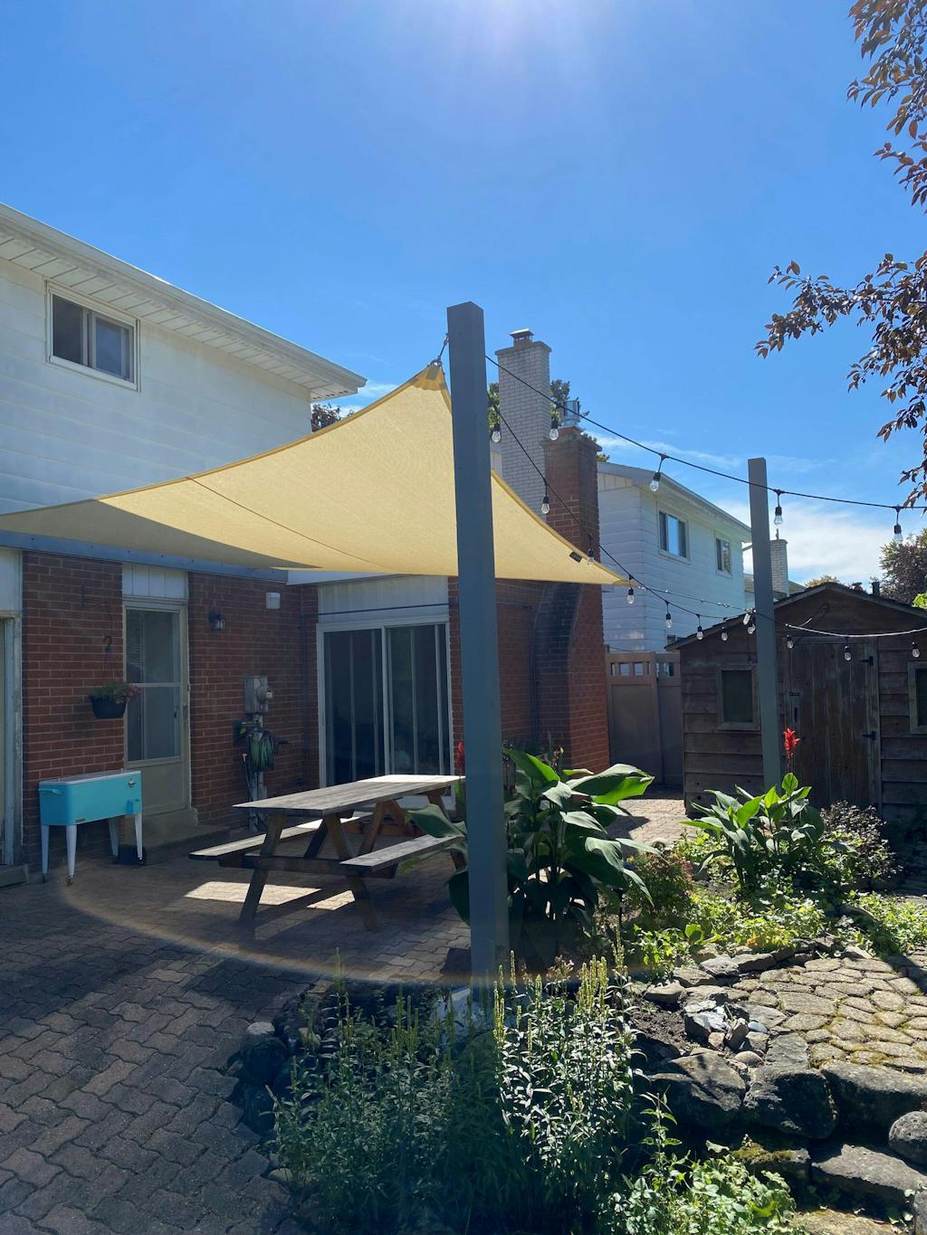 Standard Sized Quadrilateral Shade Sail | Shade Sails – Shade Sails Canada