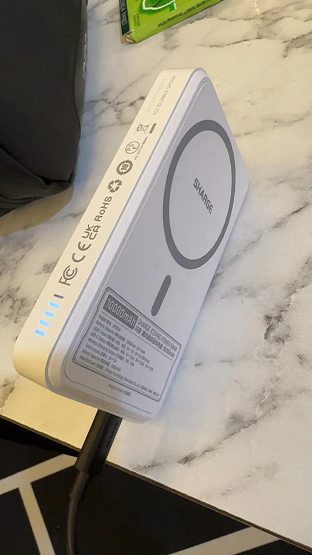 SHARGE ICEMAG Magnetic Battery Pack Active Cooling Wireless Power Bank