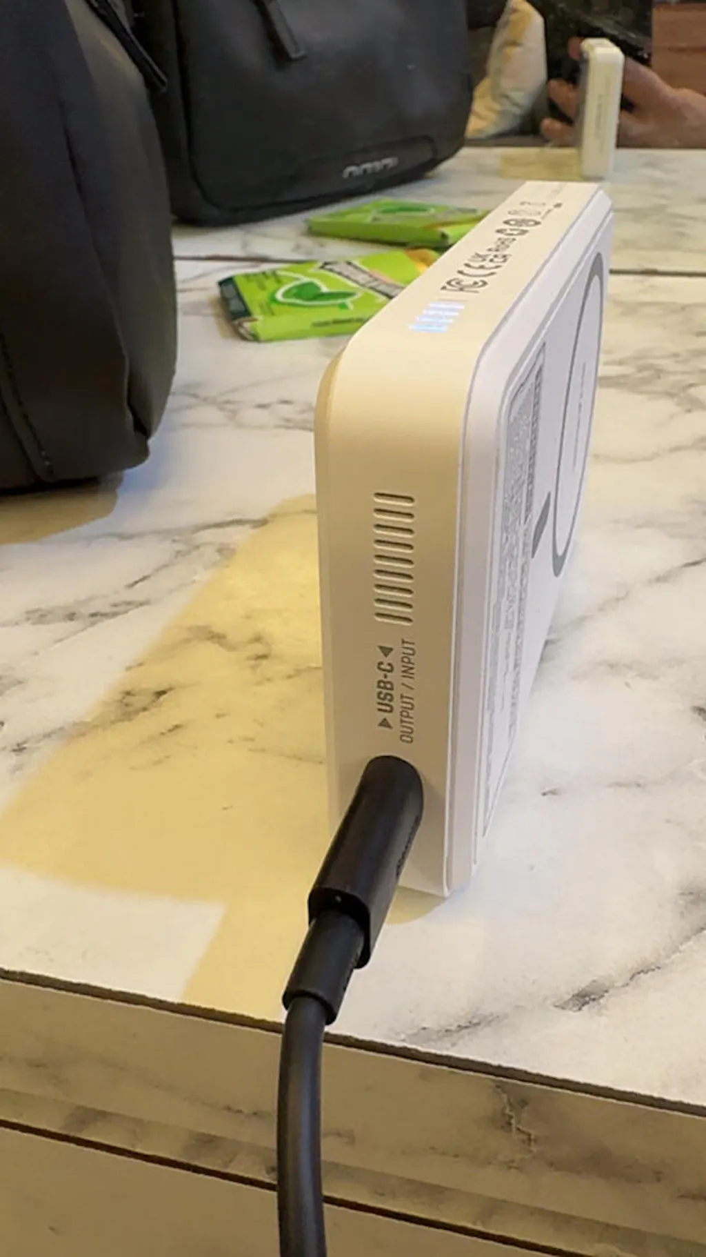 SHARGE ICEMAG Magnetic Battery Pack Active Cooling Wireless Power Bank