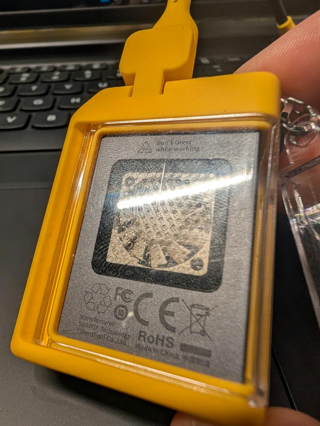 SHARGE Disk 10Gbps 2230 M.2 NVMe SSD Enclosure Active Cooling Fan Cable ...