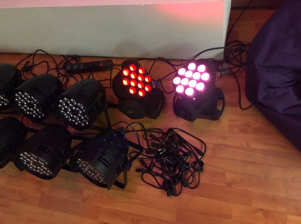 SHEHDS 10W Mini LED Spotlight DMX512 Stage Light