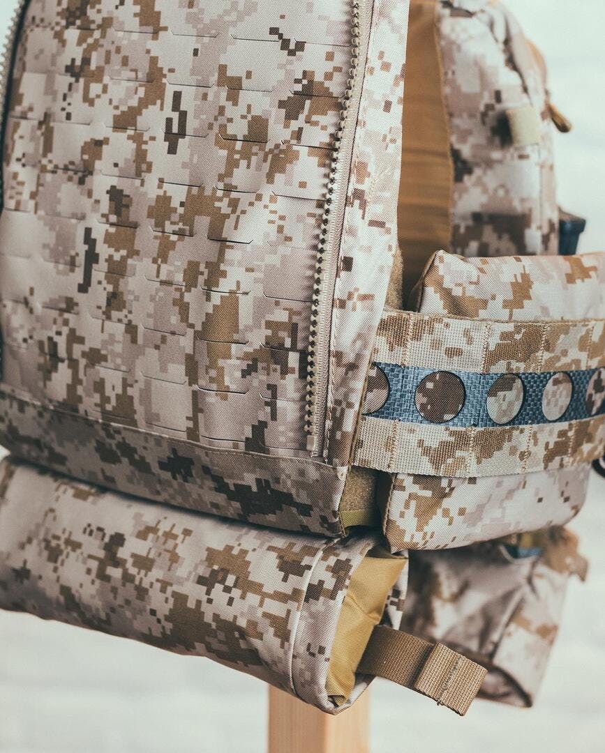 Special forces tactical gears fcpc side plate pockets 6x6