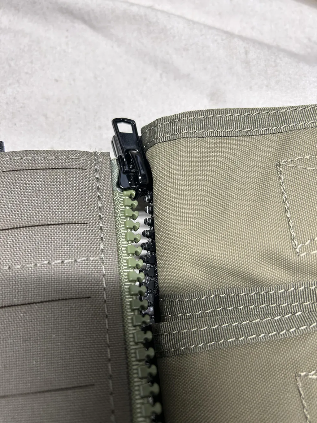 Delta force CAG tactical gears paraclete zip on assault back panel.
