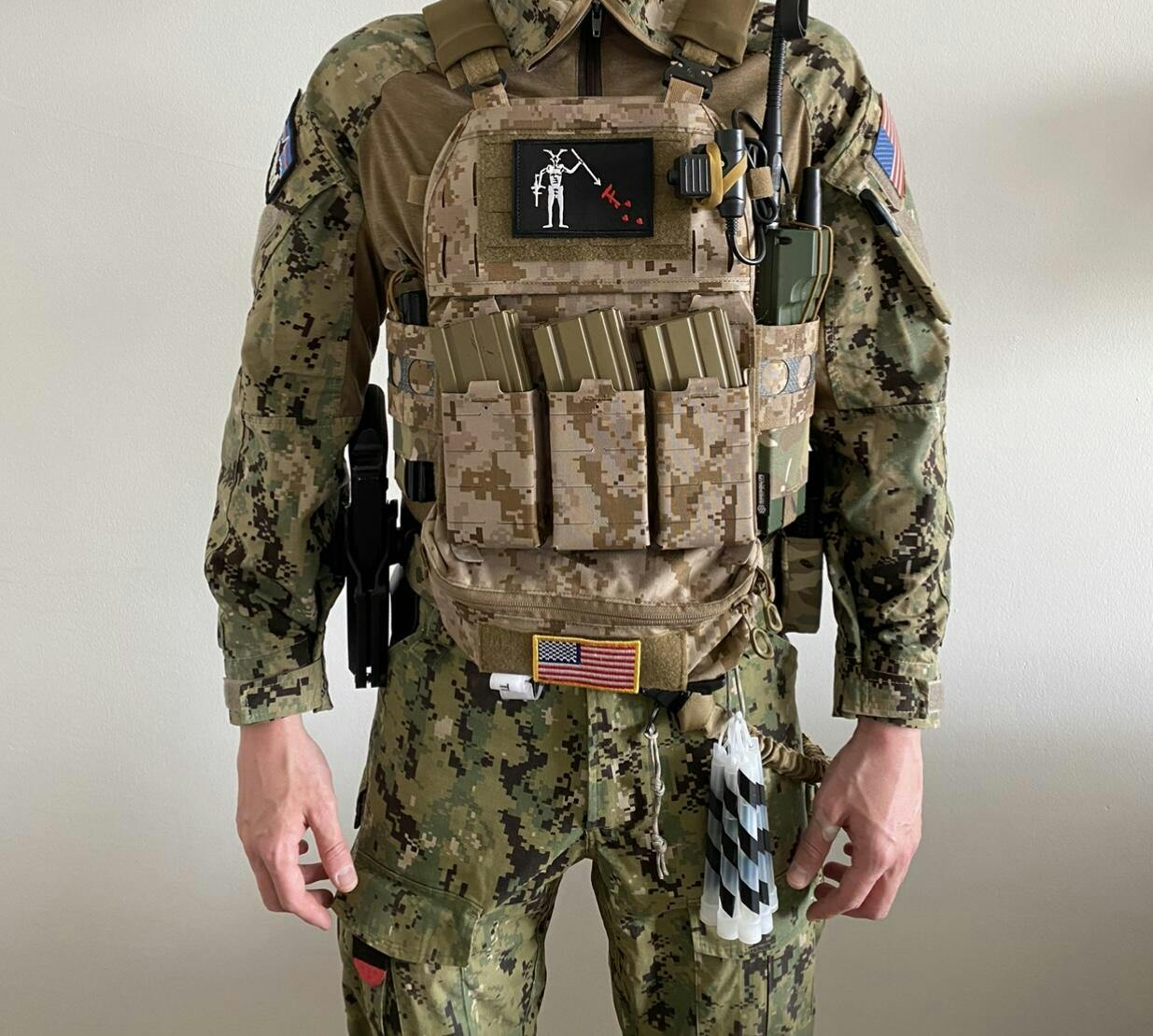 Navy seals Devgru tactical gears FCPC V5 plate bags