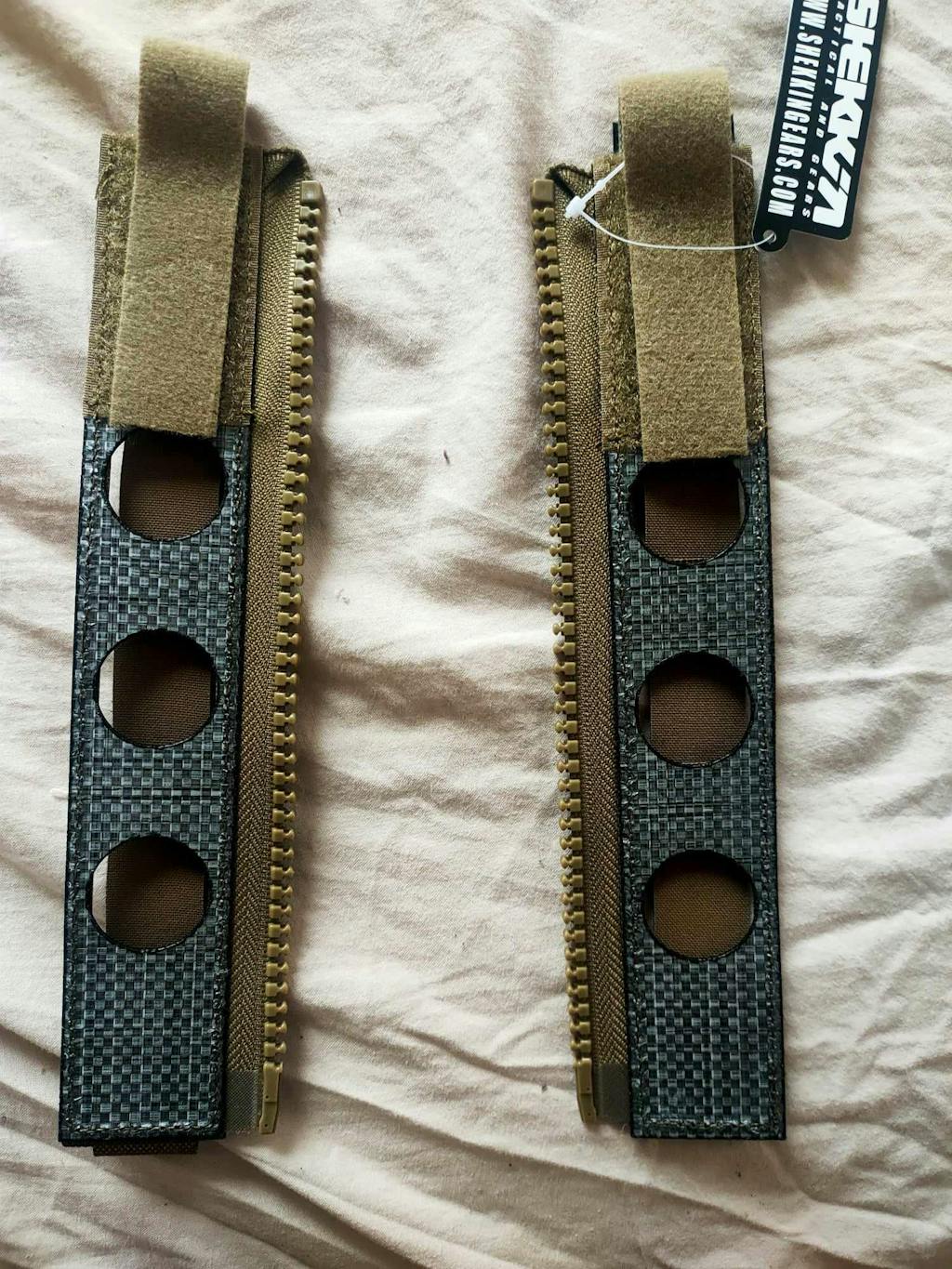 Special force tactical gears fcpc Back Panel MOLLE Zipper Kit