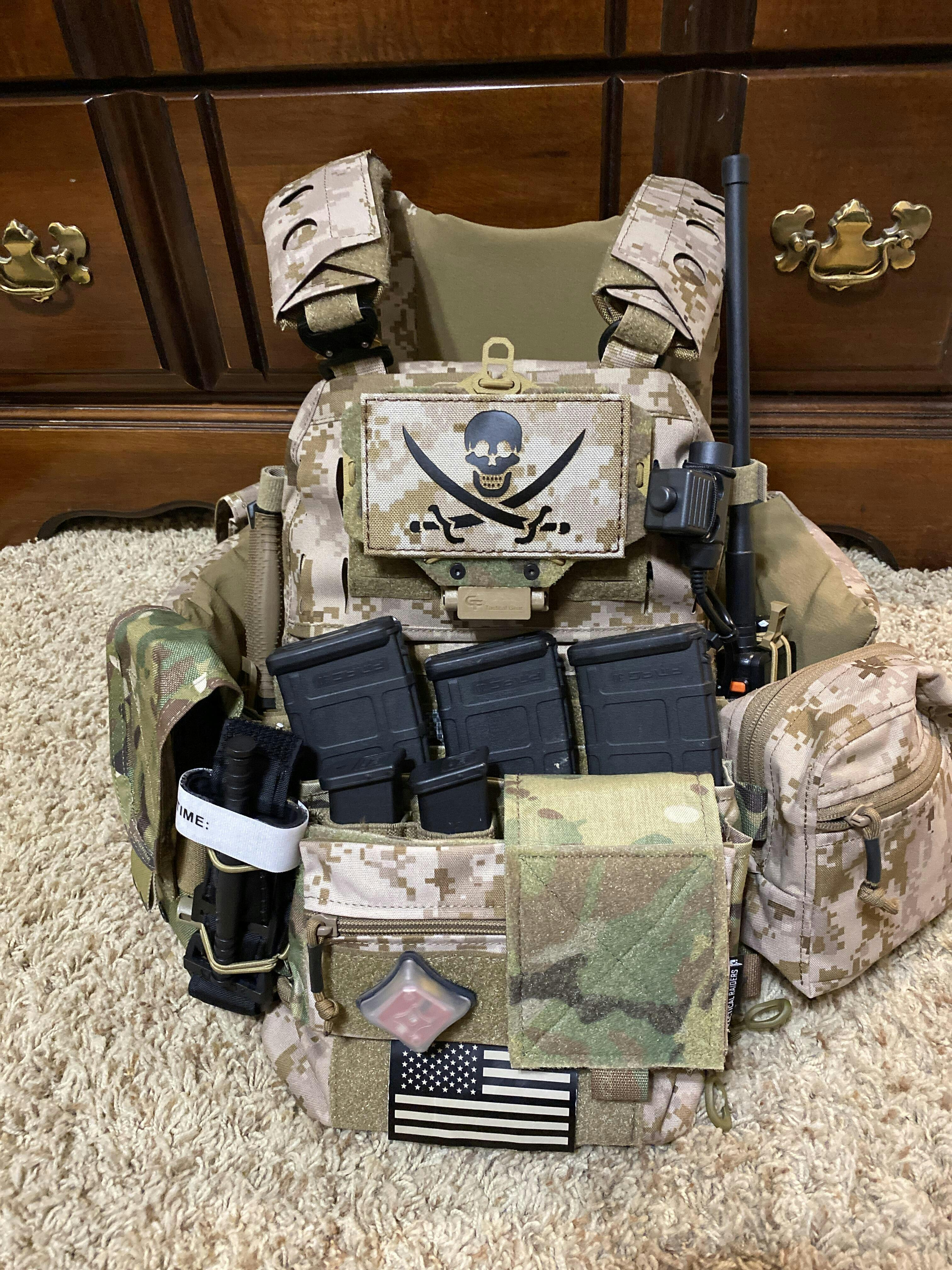 Navy seals Devgru tactical gears FCPC V5 plate bags