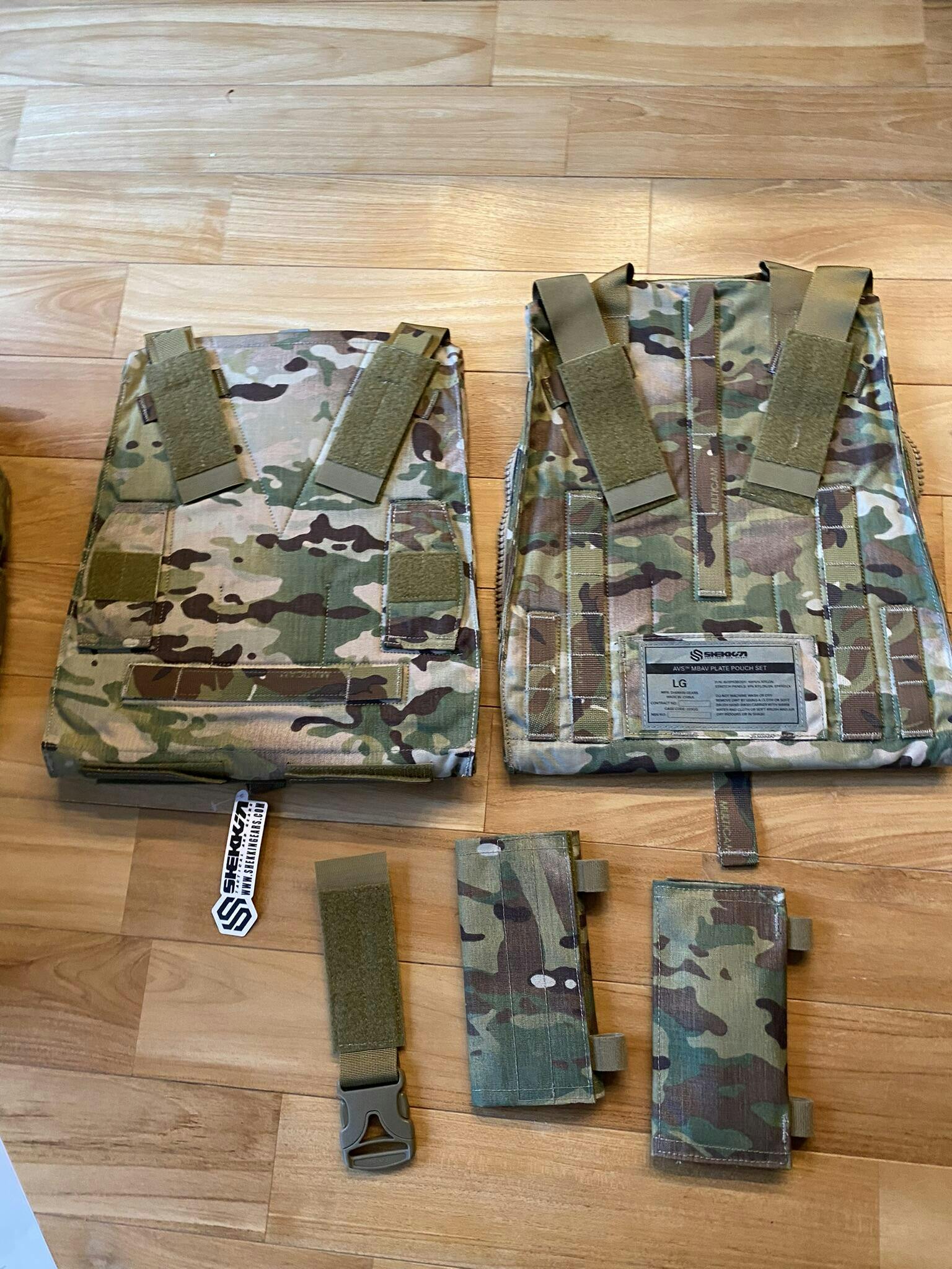 AVS MBAV Plate Pouch Set