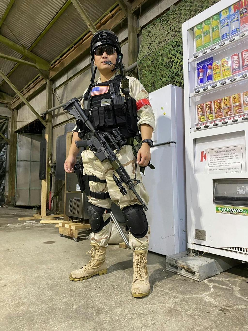 TG FAUST style SF Body Armor with back pack