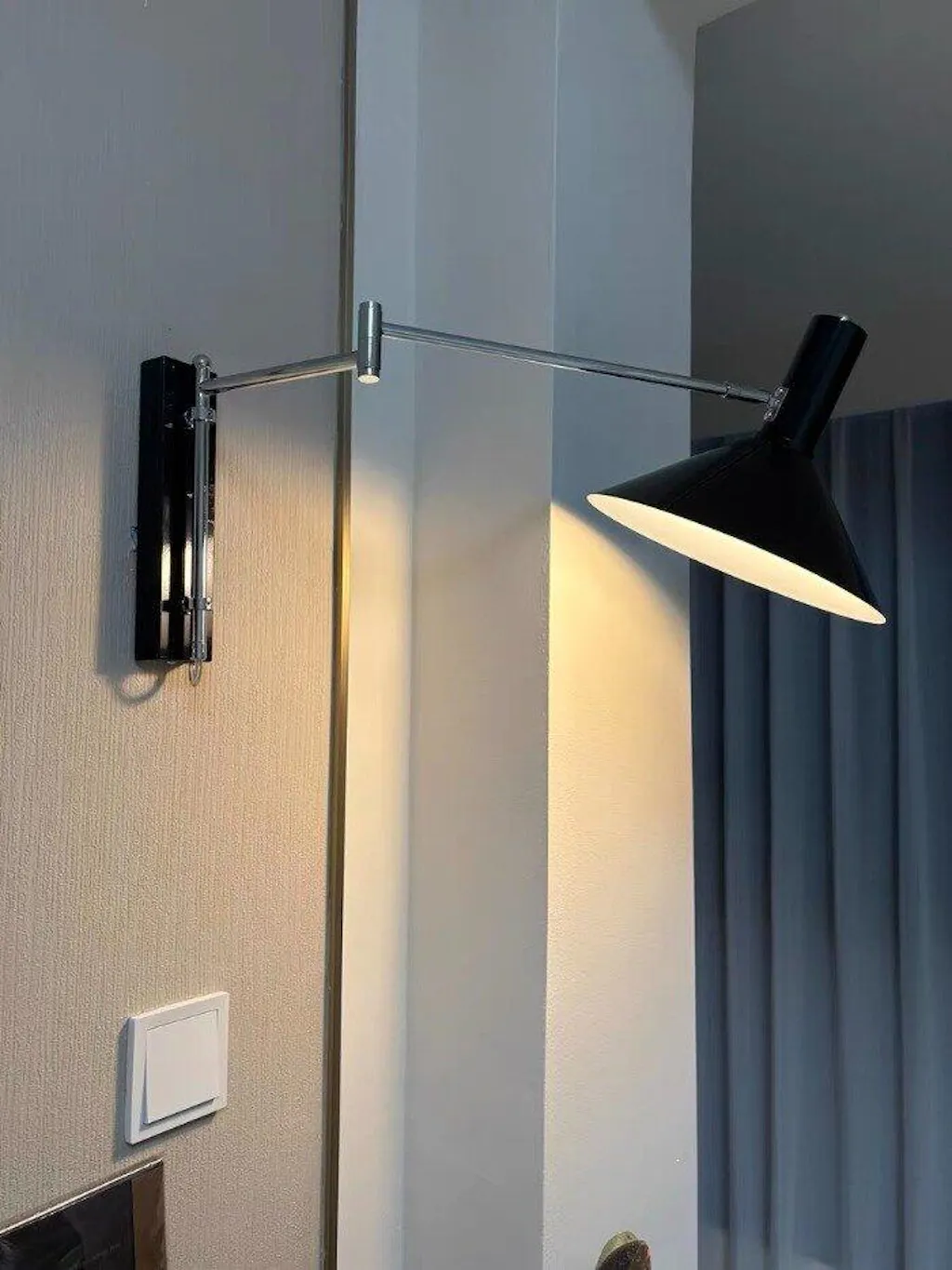 Modern Bauhaus Swing Arm Extendable Wall Light | Shine Life Lighting