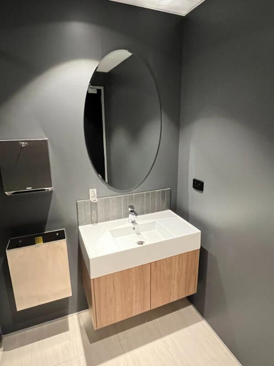 Twilight Round Bathroom Mirror With Led Light Backing Backlit — Shine