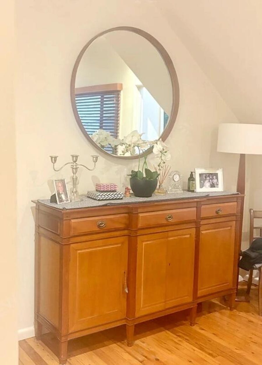 Twilight Round Bathroom Mirror With Led Light Backing Backlit — Shine