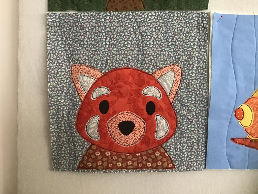 Reena the Red Panda Applique Pattern – Shiny Happy World
