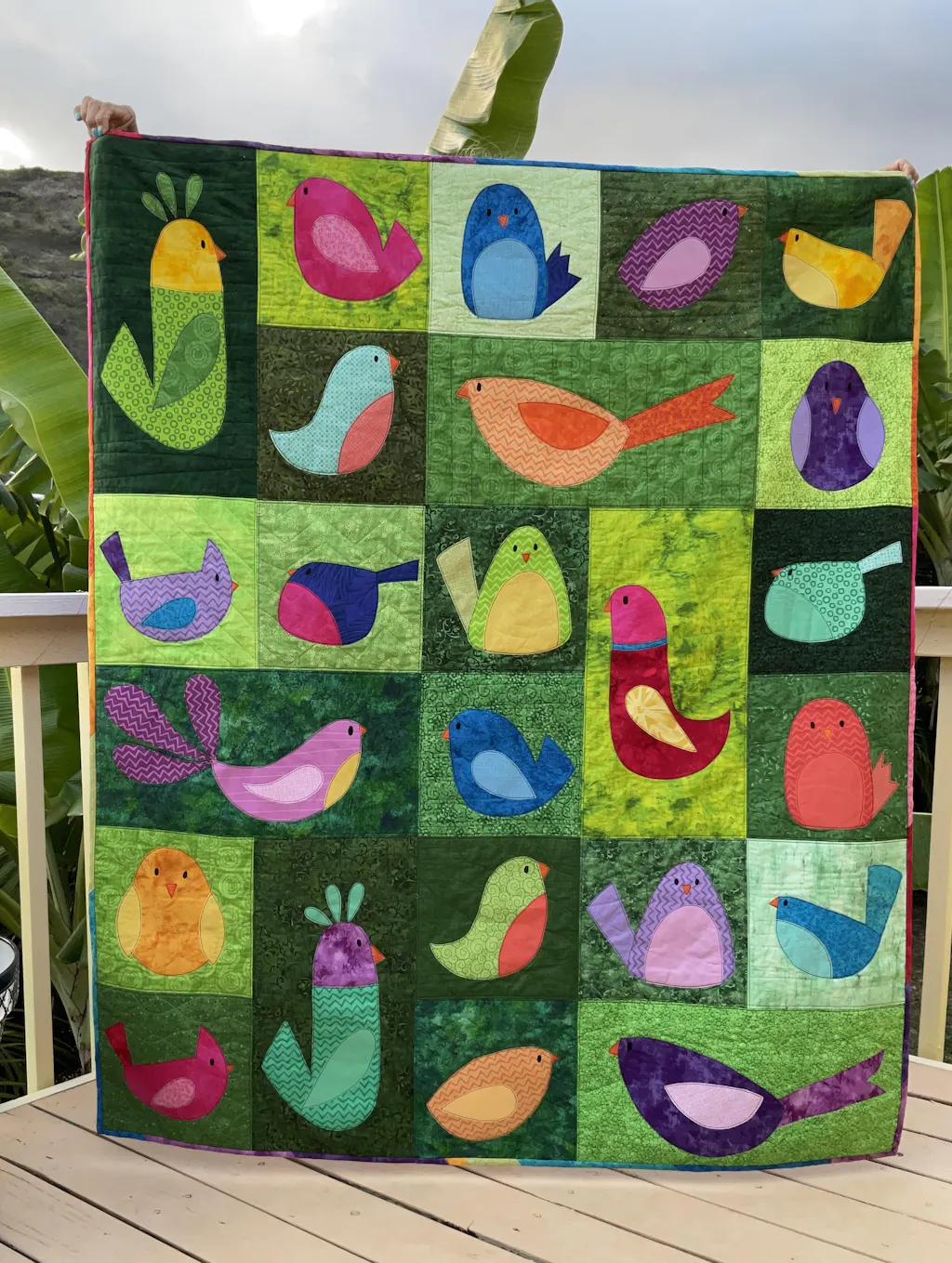 Chirp - a Bird Quilt Pattern Workshop – Shiny Happy World
