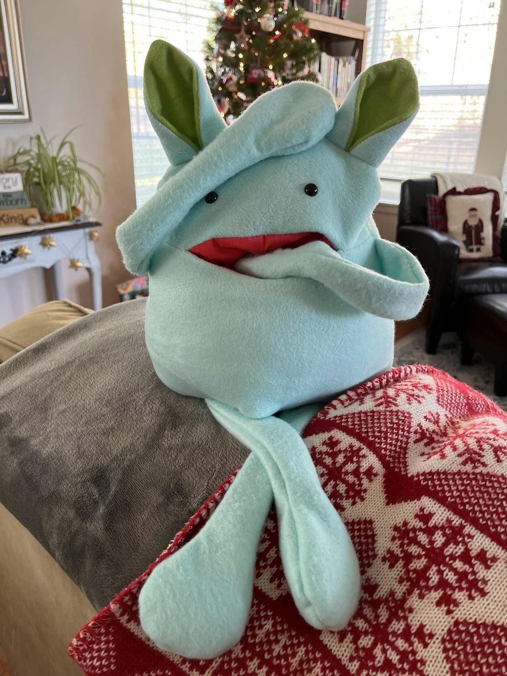 Munch - a softie pattern with a fun pocket mouth – Shiny Happy World