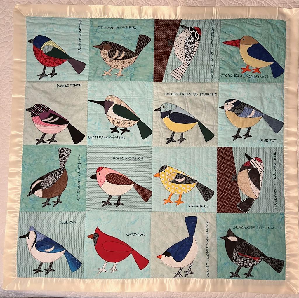 Backyard Birds - a Mix & Match Applique Quilt Pattern – Shiny Happy World