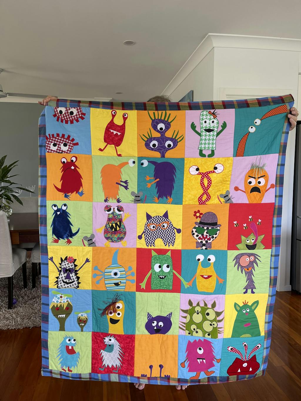 Mix & Match Monsters Quilt Pattern – Shiny Happy World