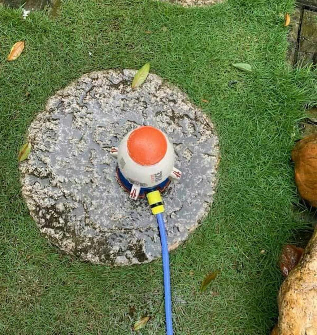 Sprinkler for Kids - Water Toys for Kids - Kids Sprinkler Rocket Launcher, Attaches to Garden ...