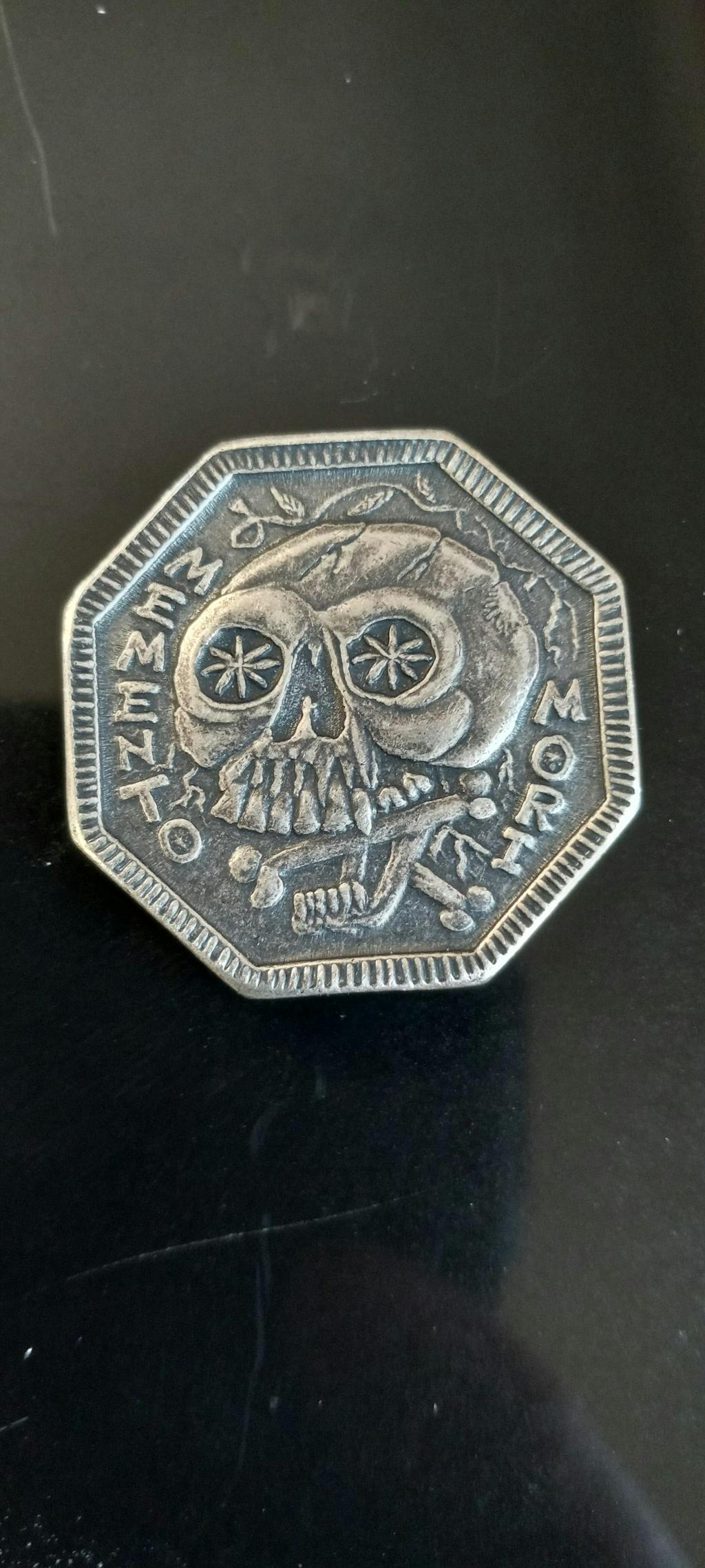 Memento Mori - Memento Vivere Reminder Silver Coin | Shire Post Mint