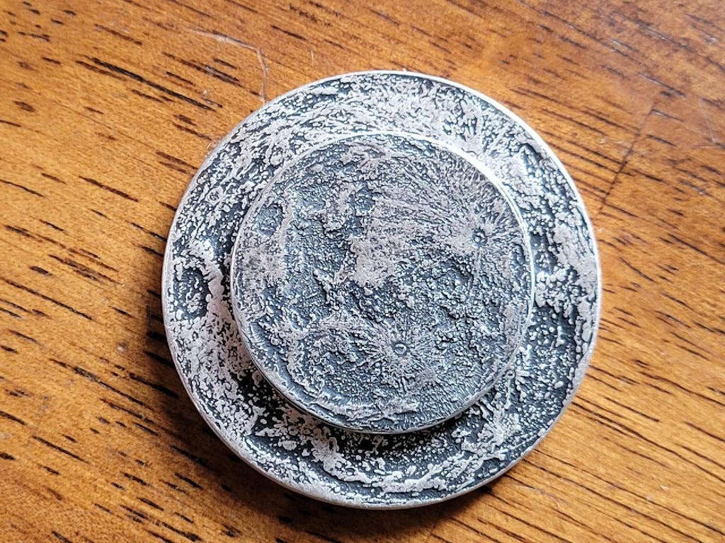 Full Moon Silver Coin | Shire Post Mint