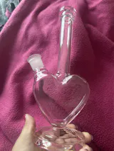 Heart Water Pipe- Pink – Shop Burning Love
