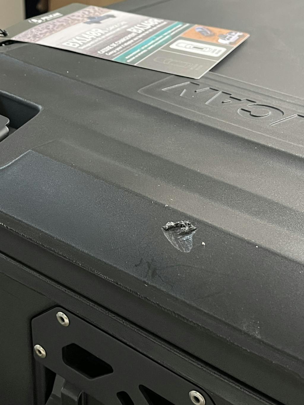 Pelican BX140R Cargo Case designed to fit Roof Racks