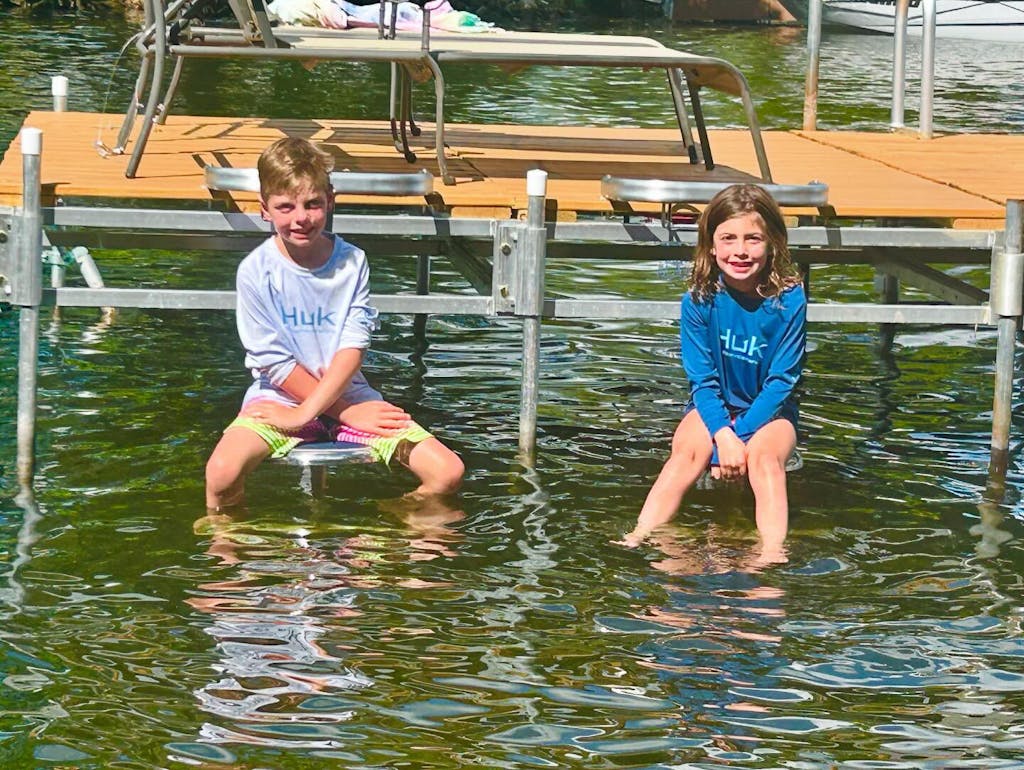 Pool Stools for Safer, Easier Water Entry | LakeEze