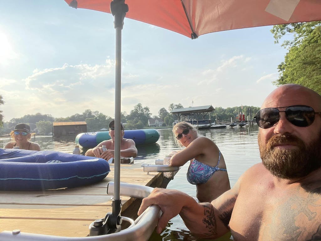 Pool Stools for Safer, Easier Water Entry | LakeEze