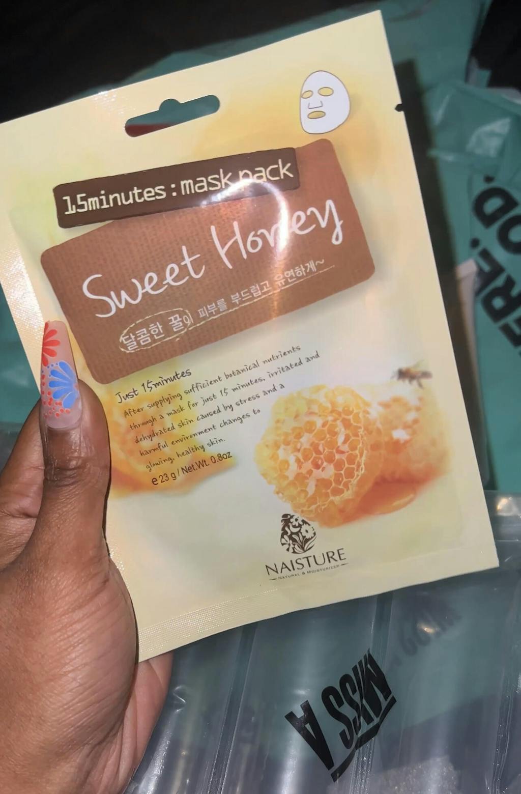 15-Minute Facial Mask - Sweet Honey – Shop Miss A