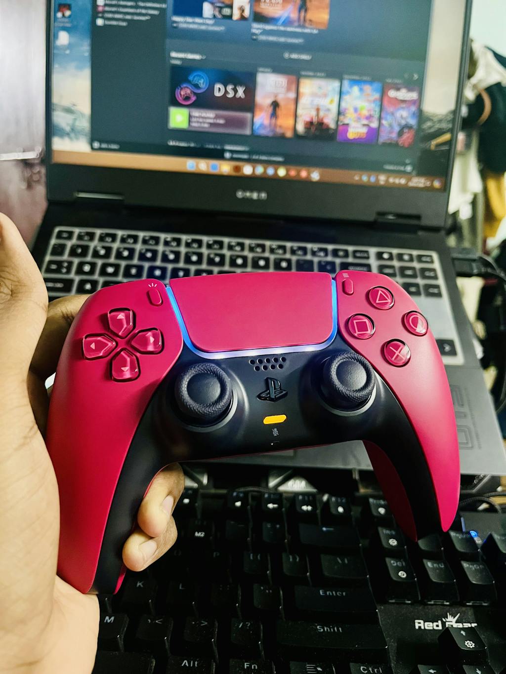 DualSense Wireless Controller Metallic Red | PlayStation 5